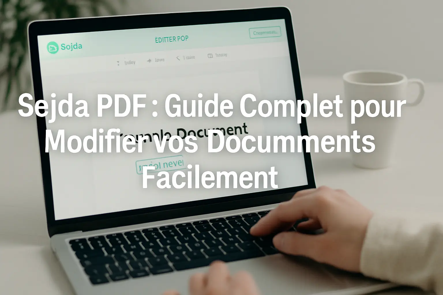 Sejda PDF avis : Guide Complet pour Modifier vos Documents